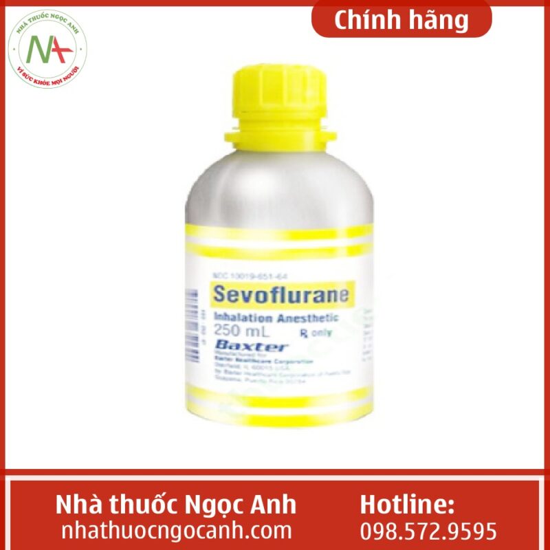 Bình bốc hơi Sevoflurane Baxter là thuốc gì, mua ở đâu, giá bao nhiêu