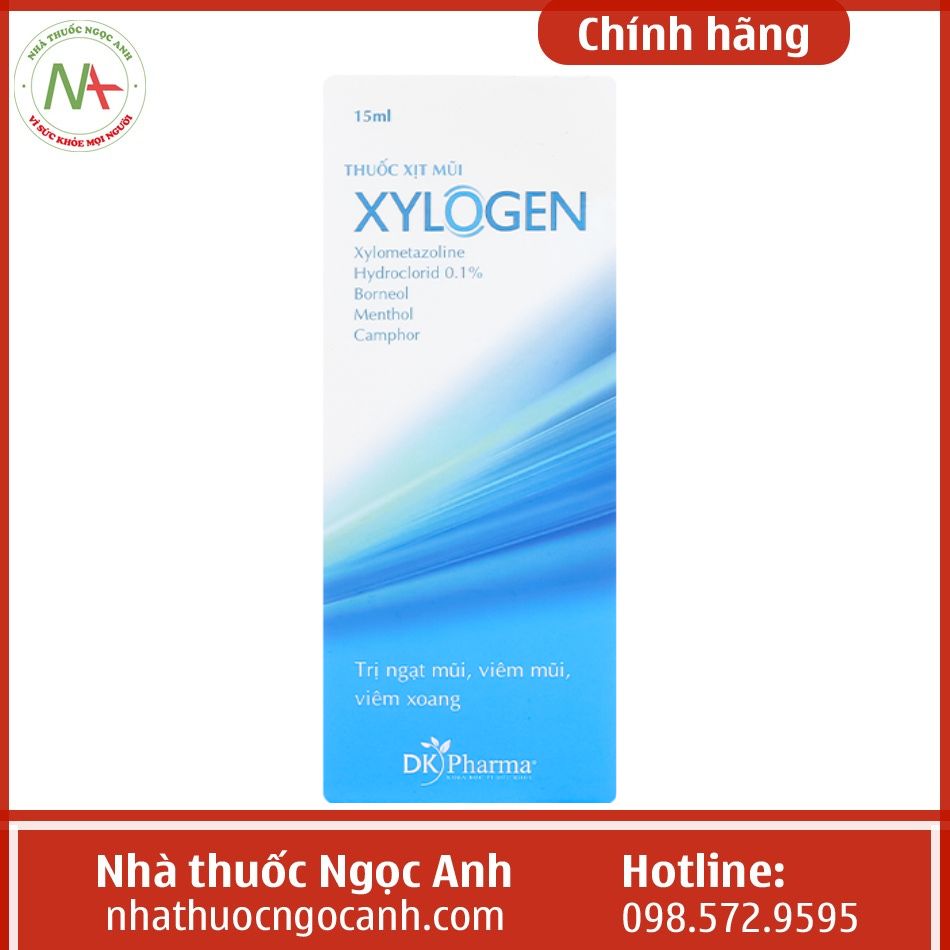 Thuốc xịt mũi Xylogen có tốt không, giá bao nhiêu, mua ở đâu