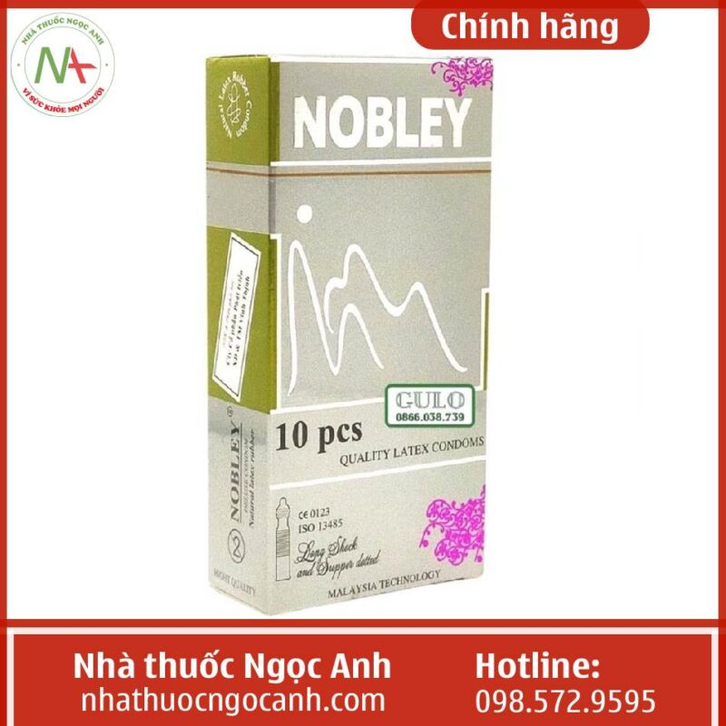 Bao cao su Nobley có tốt không, Giá bao nhiêu, Mua ở đâu?