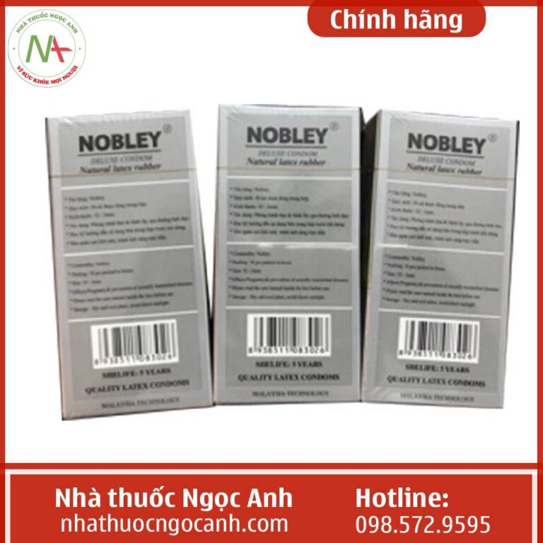 Bao cao su Nobley có tốt không, Giá bao nhiêu, Mua ở đâu?