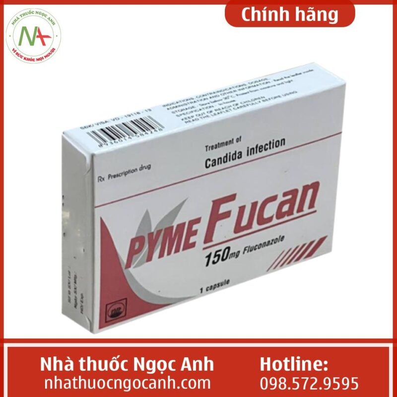 Thuốc Pyme Fucan 150 mg là gì, tác dụng, giá bao nhiêu, mua ở đâu