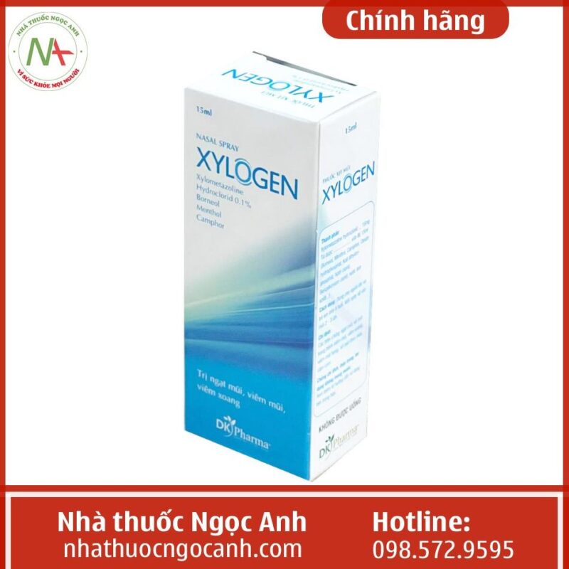 Thuốc xịt mũi Xylogen có tốt không, giá bao nhiêu, mua ở đâu