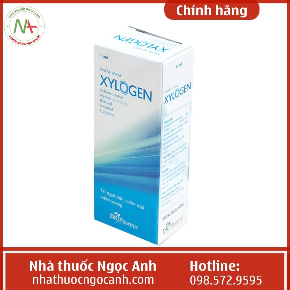 Thuốc xịt mũi Xylogen có tốt không, giá bao nhiêu, mua ở đâu