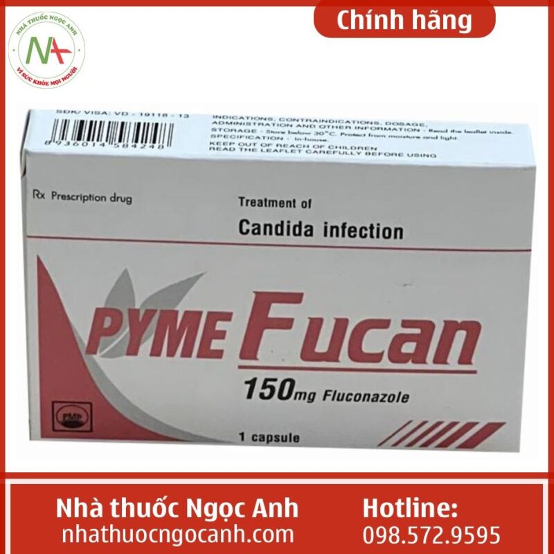 Thuốc Pyme Fucan 150 mg là gì, tác dụng, giá bao nhiêu, mua ở đâu