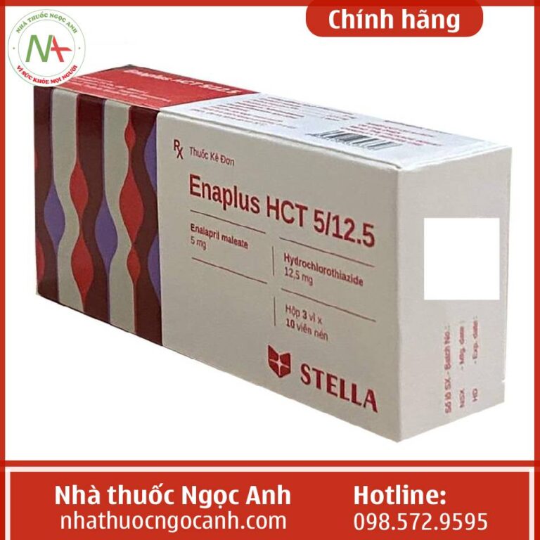Thuốc Enaplus HCT 5/12.5 có tốt không? Giá bao nhiêu? Mua ở đâu?