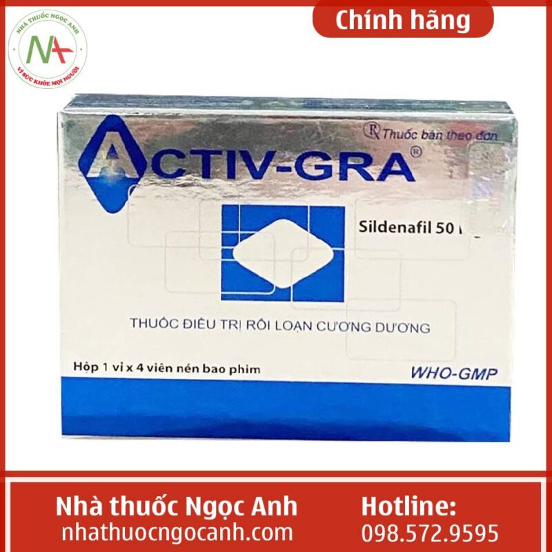 Thuốc Activ-Gra có tốt không? Giá bao nhiêu? Mua ở đâu?