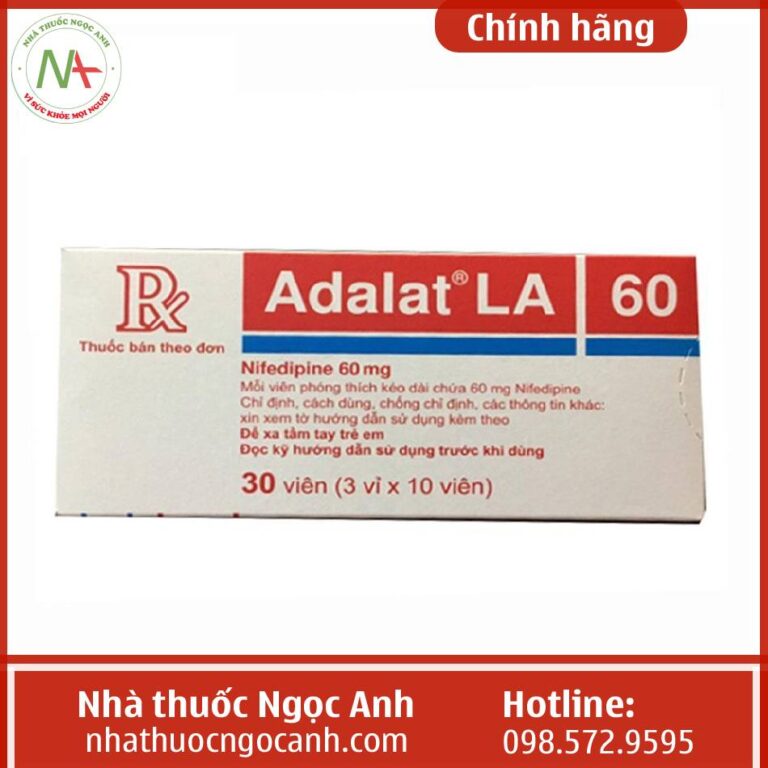Adalat La 60Mg – Adalate Grossesse – VJNT
