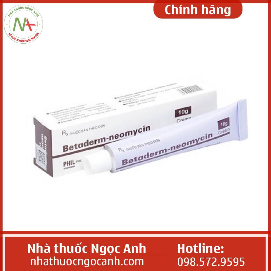 Thuốc Betaderm-Neomycin tác dụng gì, giá bao nhiêu, mua ở đâu?