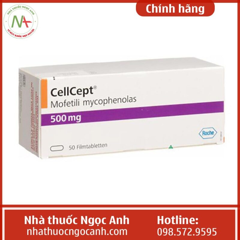 Thuốc Cellcept 500mg có tác dụng gì? giá bao nhiêu? mua ở đâu?