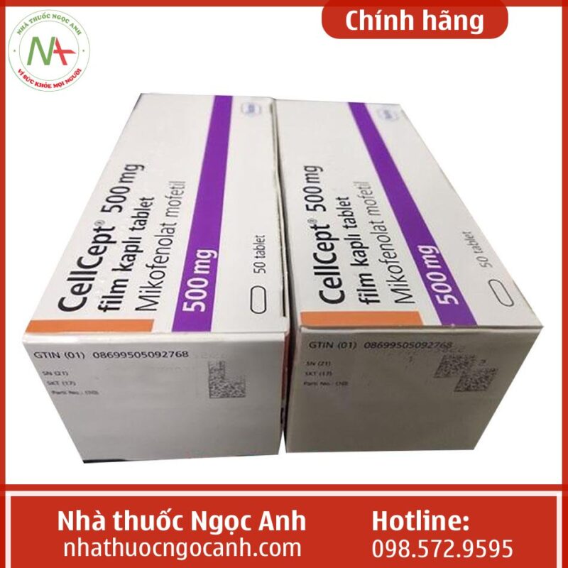 Thuốc Cellcept 500mg có tác dụng gì? giá bao nhiêu? mua ở đâu?