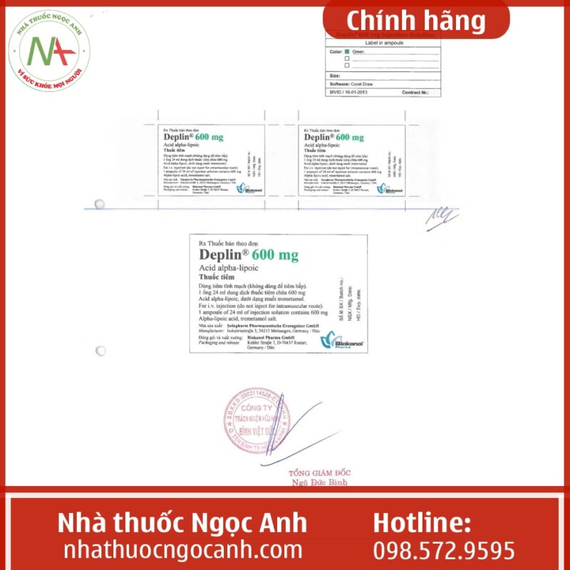 Thuốc Deplin 600mg có công dụng gì? Mua ở đâu? Giá bao nhiêu?