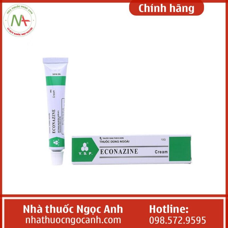 Thuốc bôi Econazine 10g giá bao nhiêu? Mua ở đâu chính hãng?