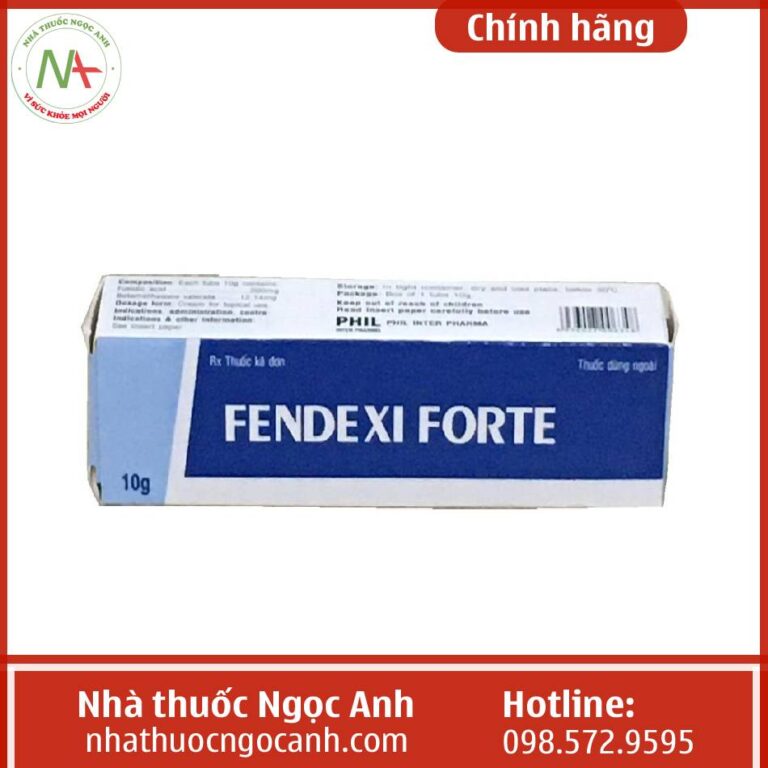 Thuốc Fendexi Forte 10g có tác dụng gì, giá bao nhiêu, mua ở đâu