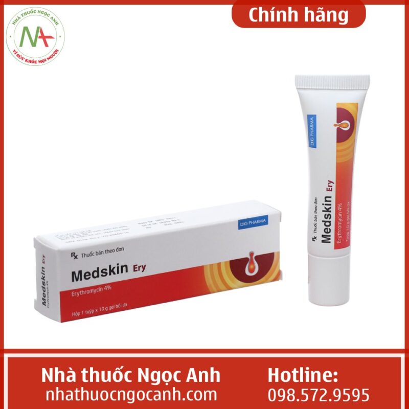 Thuốc Medskin Ery có tốt không? Mua ở đâu? Gía bao nhiêu?