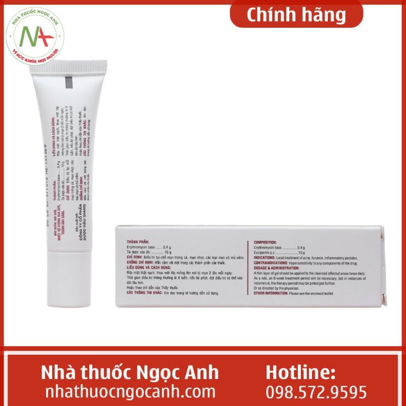 Thuốc Medskin Ery có tốt không? Mua ở đâu? Gía bao nhiêu?