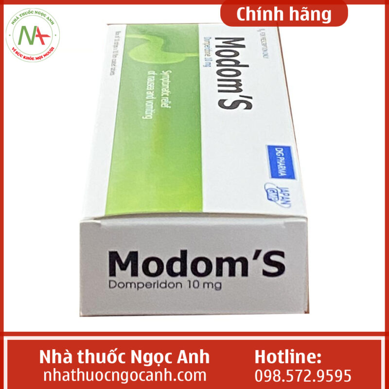 Thuốc Modom'S 10mg có tác dụng gì? Mua ở đâu? Giá bao nhiêu