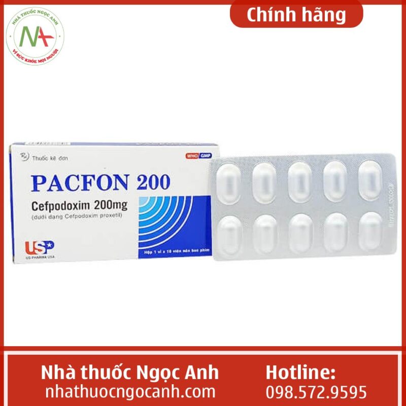 Thuốc Pacfon 200 có tác dụng gì? Mua ở đâu? Giá bao nhiêu?