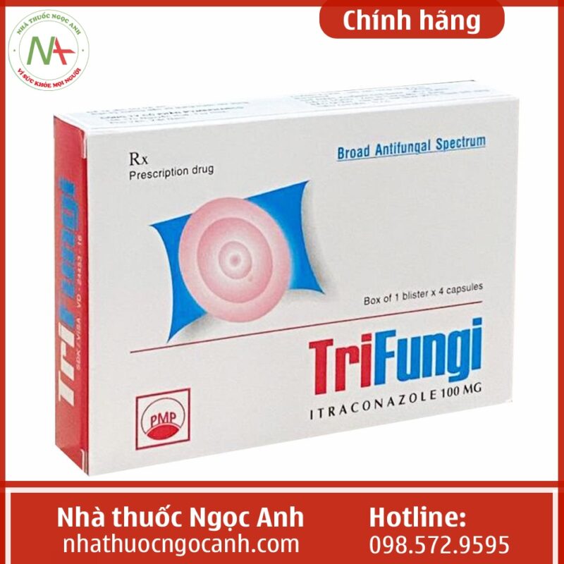 Thuốc Trifungi 100mg có tác dụng gì? giá bao nhiêu, mua ở đâu?