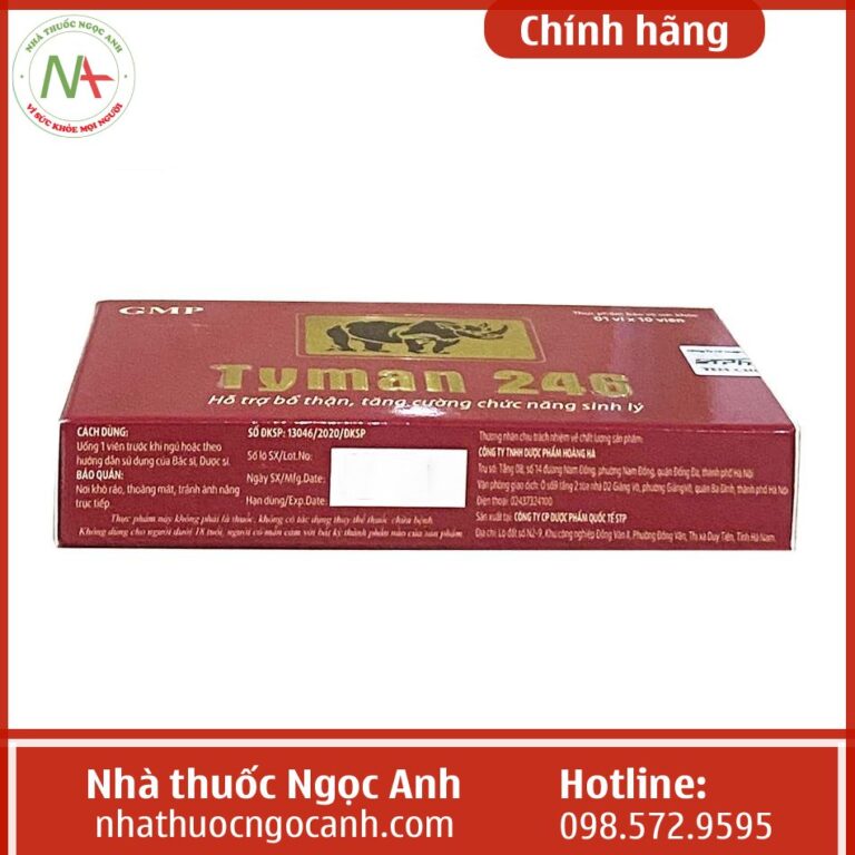 Thuốc Tyman 246 có tốt không? Giá bao nhiêu? Mua ở đâu