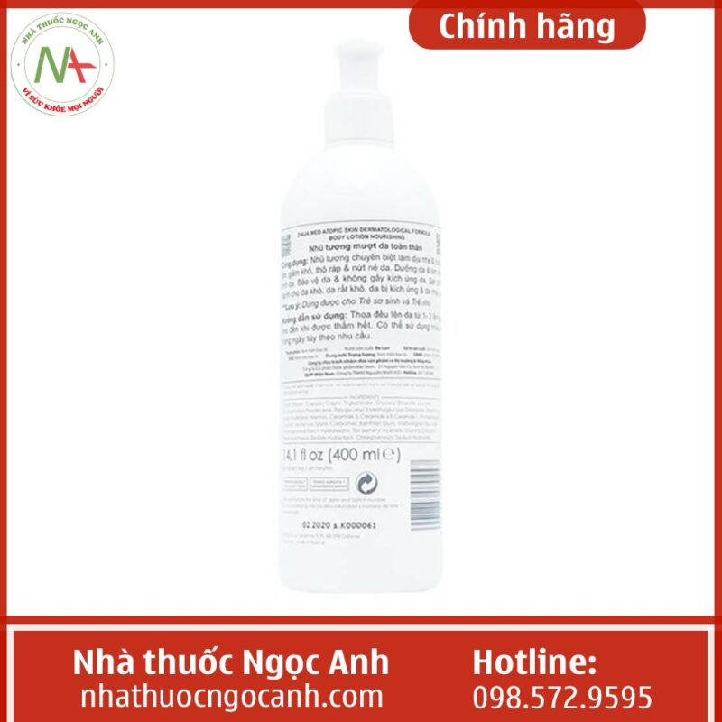 Ziaja Med Atopic Skin Dermatological Formula Body Lotion Nourishing ...