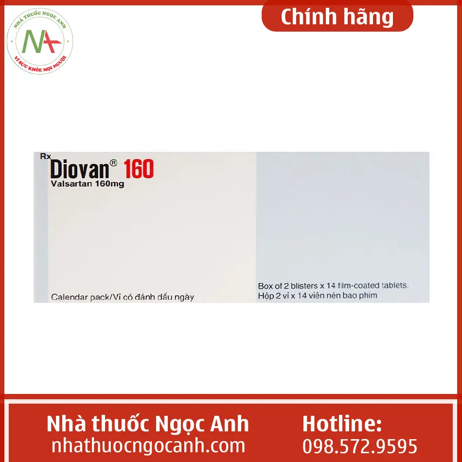 Thuốc Diovan 160 có tốt không? Giá bao nhiêu? Mua ở đâu?