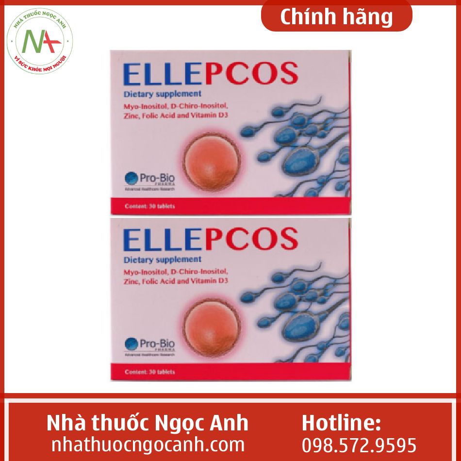 Ellepcos là thuốc gì? Mua ở đâu? Giá bao nhiêu?