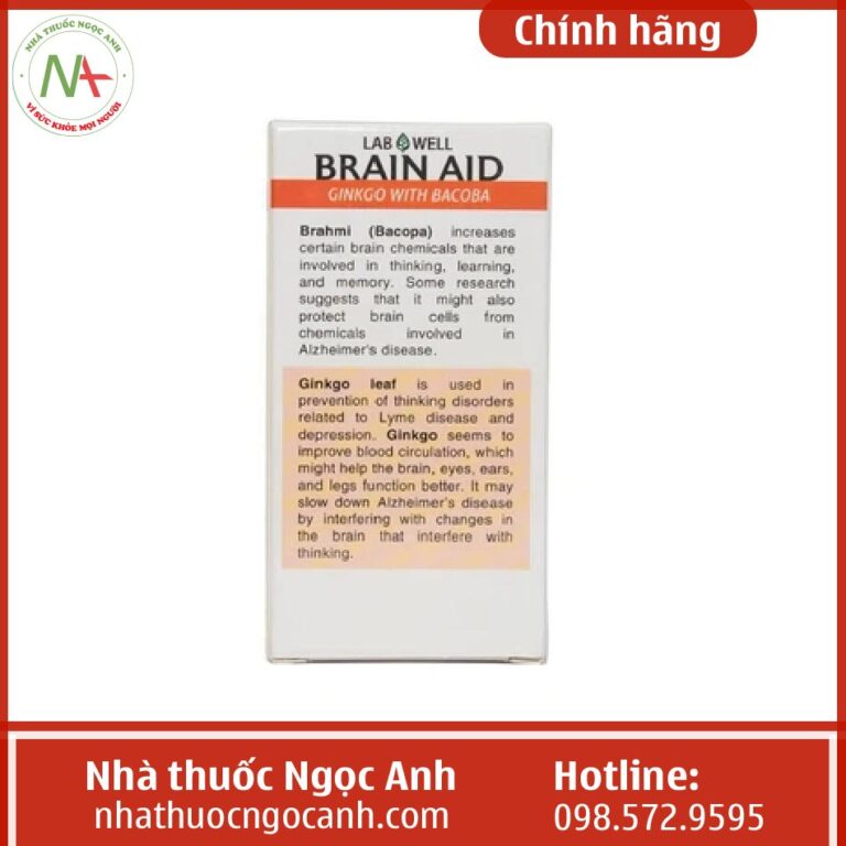 Thuốc bổ não Lab Well Brain có tốt không? Mua ở đâu? Giá bao nhiêu?