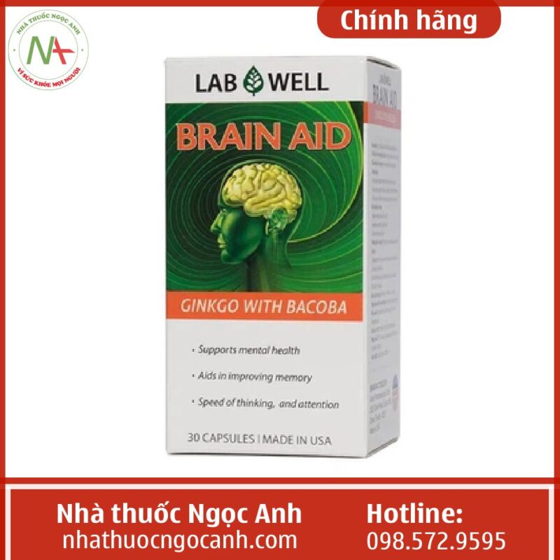 Thuốc bổ não Lab Well Brain có tốt không? Mua ở đâu? Giá bao nhiêu?