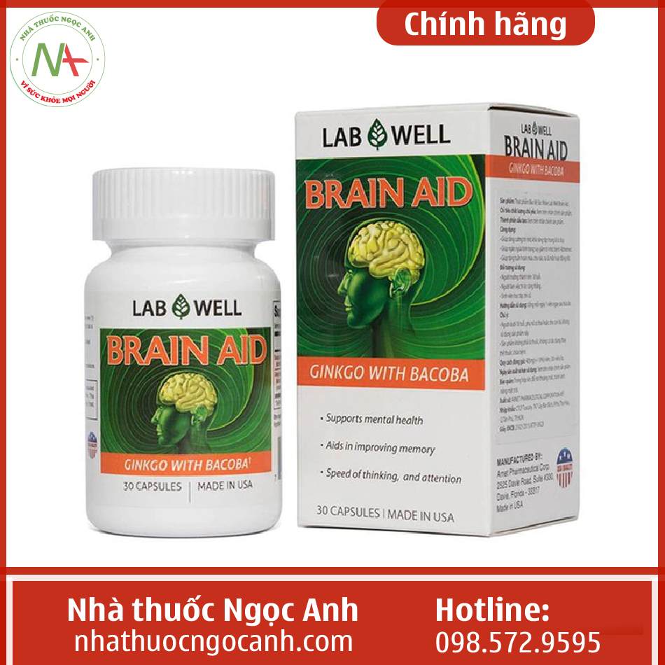 Thuốc bổ não Lab Well Brain có tốt không? Mua ở đâu? Giá bao nhiêu?