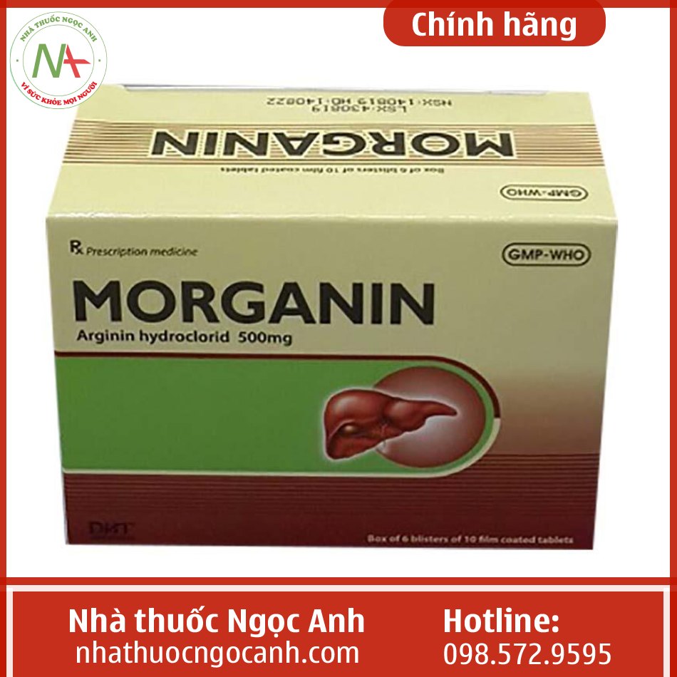 Thuốc Morganin 500mg là thuốc gì? Công dụng? Giá bao nhiêu, mua ở đâu?