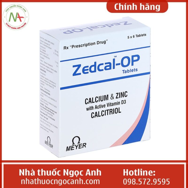 Thuốc Zedcal-OP là gì, có tác dụng gì, giá bao nhiêu, mua ở đâu