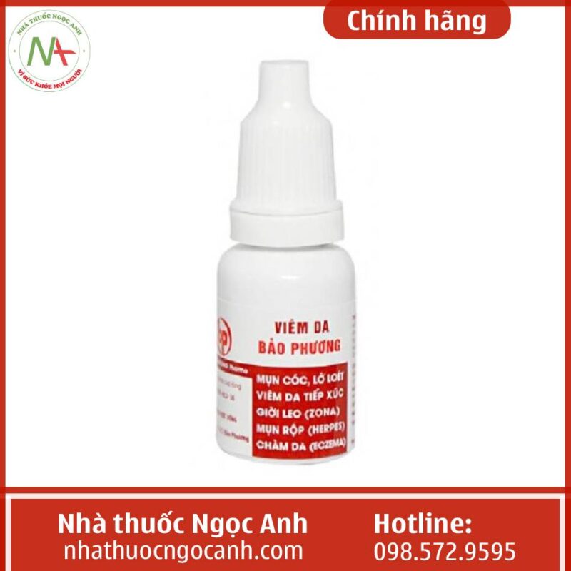 Thuốc trị mụn cóc Viêm da Bảo Phương giá bao nhiêu? Mua ở đâu?