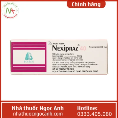 Thuốc Nexipraz 40 là thuốc gì? Giá bao nhiêu? Mua ở đâu?
