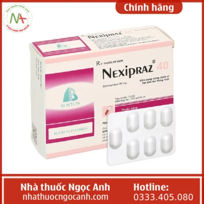 Thuốc Nexipraz 40 là thuốc gì? Giá bao nhiêu? Mua ở đâu?