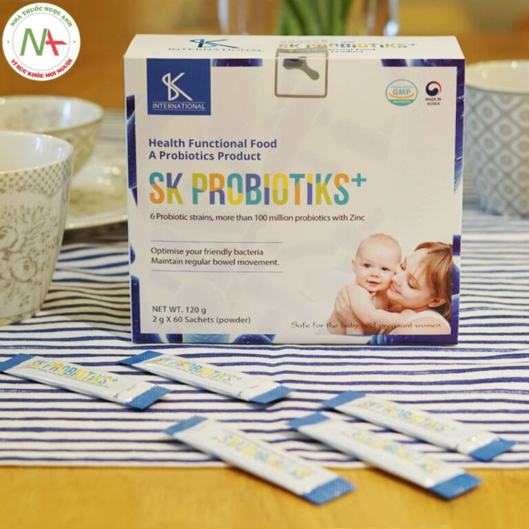 Thuốc SK Probiotiks+ là gì, tác dụng, cách sử dụng, giá bao nhiêu