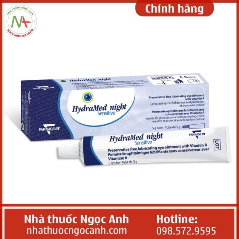 Thuốc HydraMed Night Senstive có tốt không, giá bao nhiêu