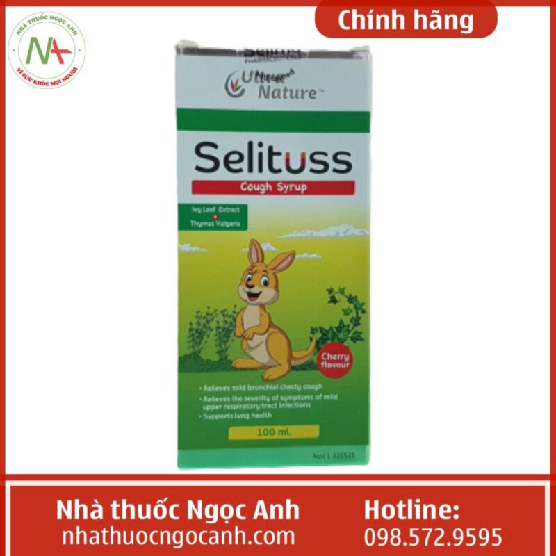 Thuốc ho Selituss Cough Syrup có tốt không, giá bao nhiêu, mua ở đâu