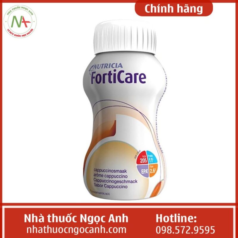 Sữa Forticare có tốt không, giá bao nhiêu, mua ở đâu TPHCM