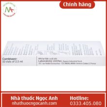 Thuốc Combivent 2.5ml khí dung giá bao nhiêu, mua ở đâu, tác dụng gì
