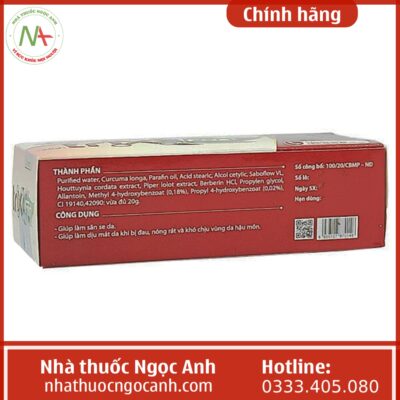 Kem bôi trĩ Cream Trix Fast 20g có tốt không, giá bao nhiêu, mua ở đâu?