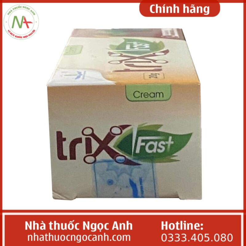 Kem bôi trĩ Cream Trix Fast 20g có tốt không, giá bao nhiêu, mua ở đâu?
