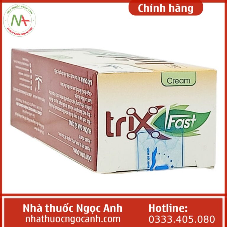 Kem bôi trĩ Cream Trix Fast 20g có tốt không, giá bao nhiêu, mua ở đâu?