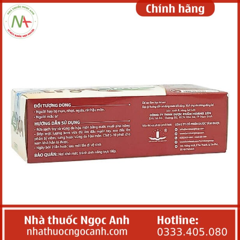 Kem bôi trĩ Cream Trix Fast 20g có tốt không, giá bao nhiêu, mua ở đâu?