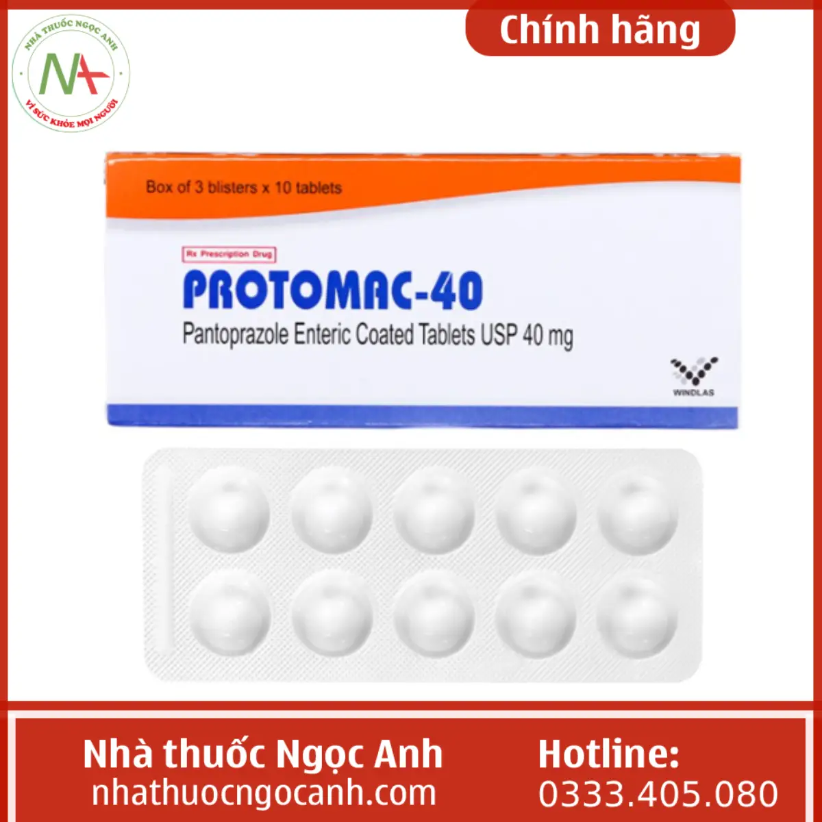 Thuốc Protomac-40 là thuốc gì, giá bao nhiêu, mua ở đâu?