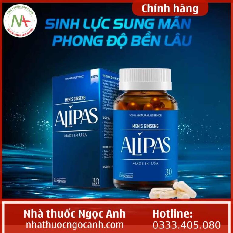 Sâm Alipas New Ecogreen có tốt không? Giá bao nhiêu? Mua ở đâu?