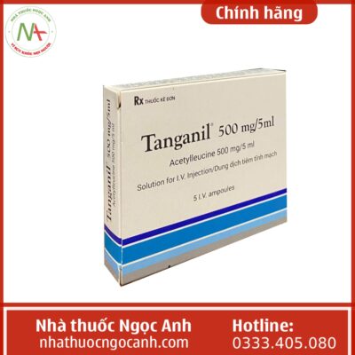 Thuốc tiêm Tanganil 500mg/5ml có tác dụng gì, giá bao nhiêu, mua ở đâu?