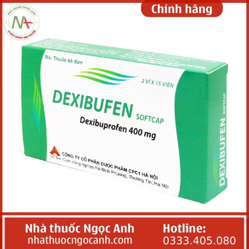 Thuốc Dexibufen Softcap là thuốc gì? Giá bao nhiêu? Mua ở đâu?