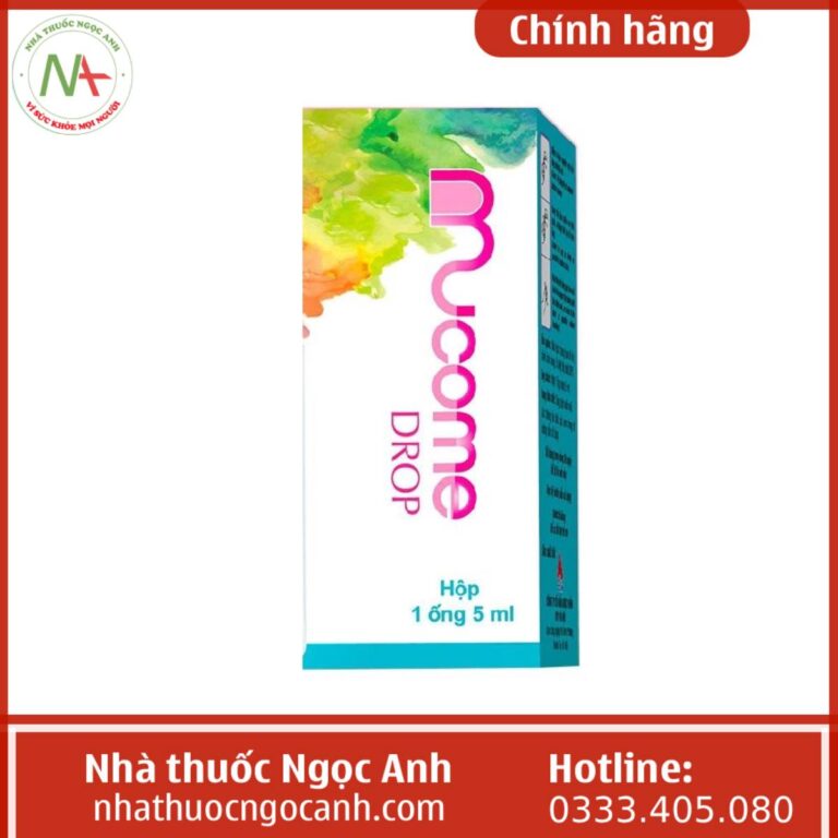 Thuốc nhỏ mũi Mucome drop giá bao nhiêu? Mua ở đâu?