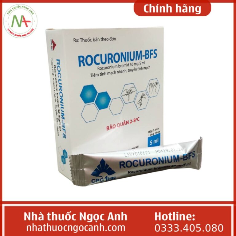 Thuốc Rocuronium-BFS là thuốc gì? Giá bao nhiêu? Mua ở đâu?