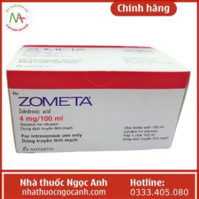 Thuốc Zometa 4mg/100ml là thuốc gì, mua ở đâu, giá bao nhiêu